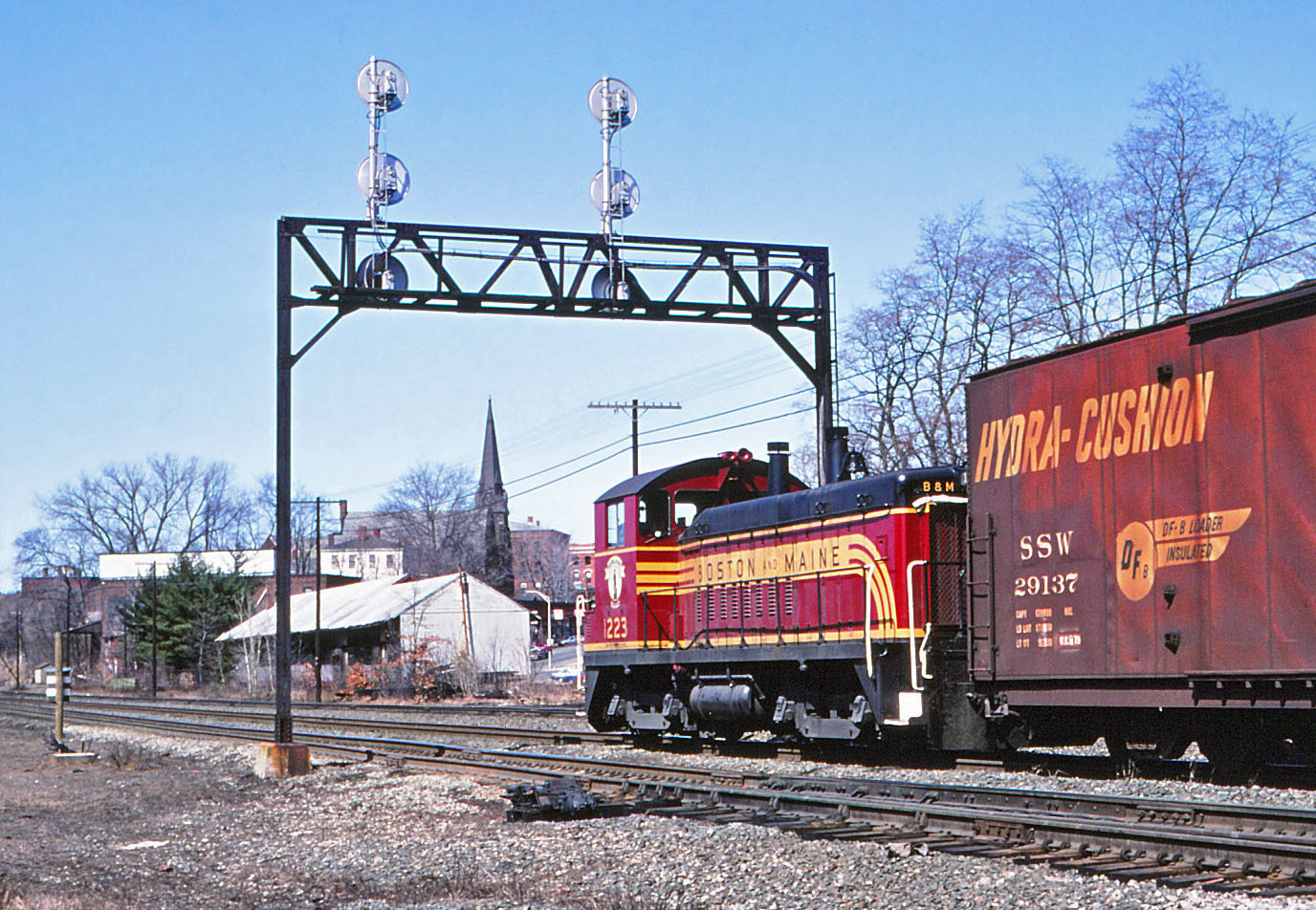 Boston & Maine @ Greenfield, Ma.: The GreatRails North American Railroad Photo Archive