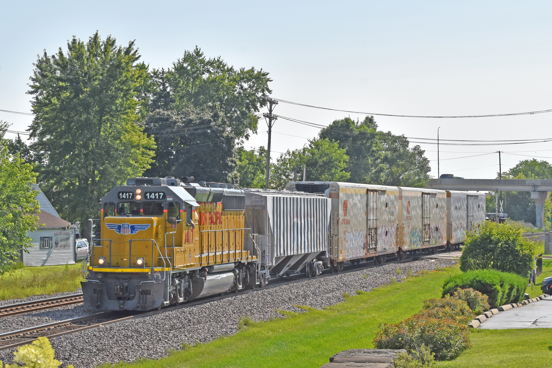 UP 1417: The GreatRails North American Railroad Photo Archive