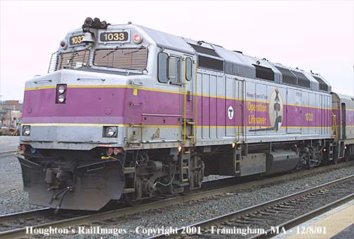 MBTA 1033 Operation Lifesaver unit: The GreatRails North American Railroad Photo Archive