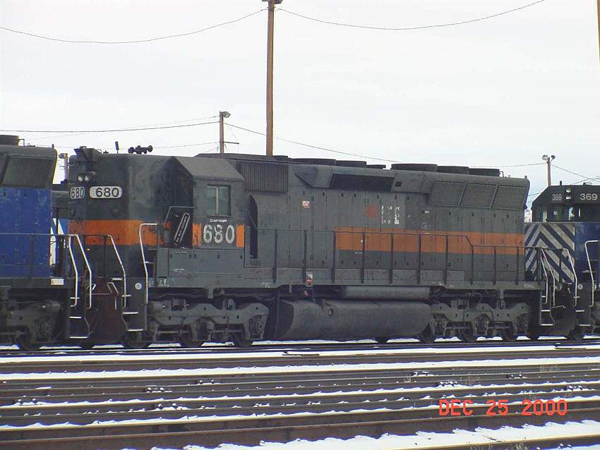 Ex-ST 680 SD45 on Montana Rail Link: The GreatRails North American Railroad Photo Archive
