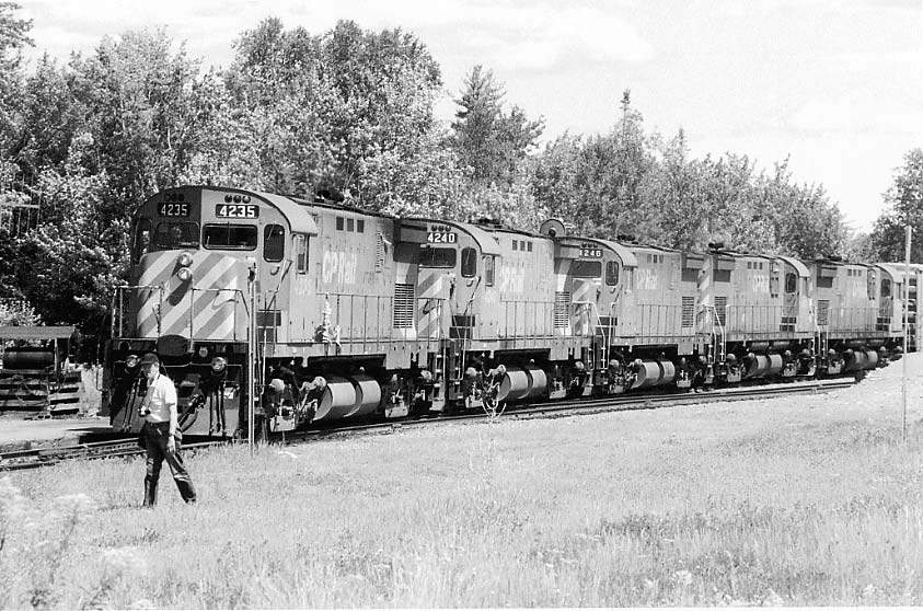 CP Extra West, Jackman, ME: The GreatRails North American Railroad Photo Archive