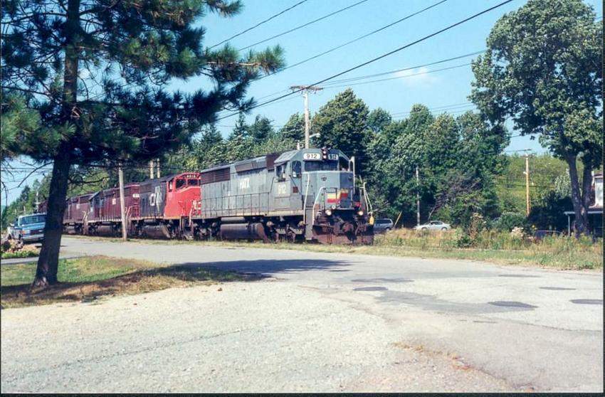 CBNS/HATX SD45-2 912: The GreatRails North American Railroad Photo Archive