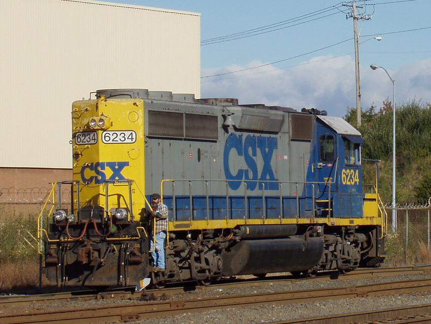 CSX #6234 at Cedar Hill Yard - North Haven: The GreatRails North American Railroad Photo Archive