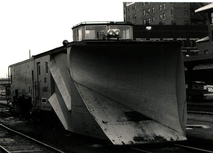 Conrail Plow in Springfield, MA: The GreatRails North American Railroad Photo Archive