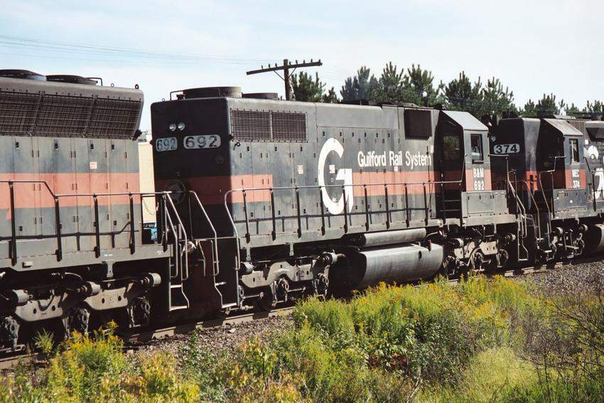 B&M SD39 692: The GreatRails North American Railroad Photo Archive