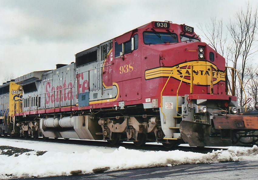 ATSF 938 at New Scotland, NY: The GreatRails North American Railroad Photo Archive