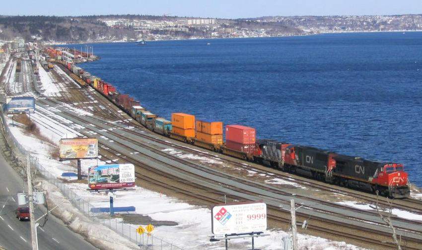 CN #148 in Rockingham: The GreatRails North American Railroad Photo Archive