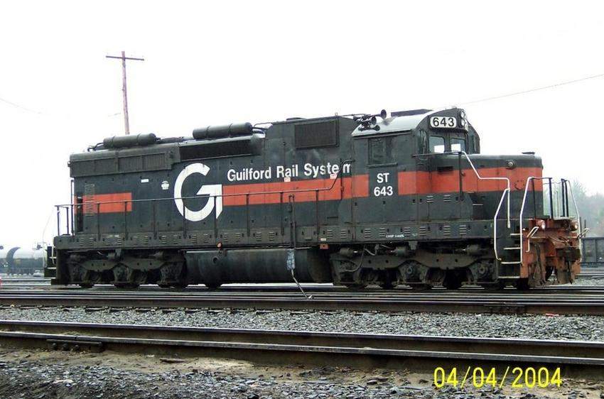 They're Still Out There! ST SD26 #643 @ East Deerfield, MA: The GreatRails North American ...