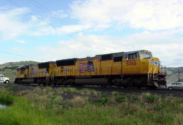 UP work train power in Granby: The GreatRails North American Railroad Photo Archive