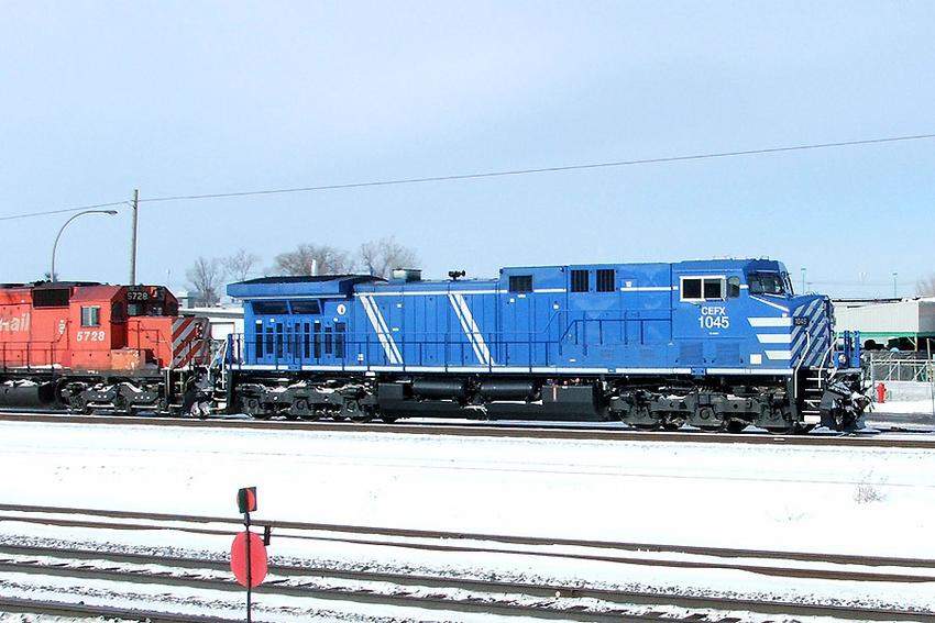 CEFX 1045 (AC4400CW): The GreatRails North American Railroad Photo Archive