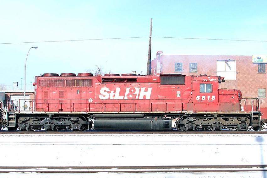 StL & H 5615 (SD40-2): The GreatRails North American Railroad Photo Archive
