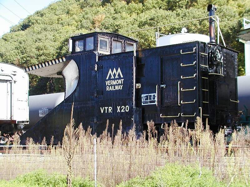 X20 VTR Snow Plow Again: The GreatRails North American Railroad Photo Archive