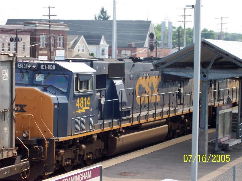 CSX 4811 with CSX 4814 assisting.: The GreatRails North American Railroad Photo Archive