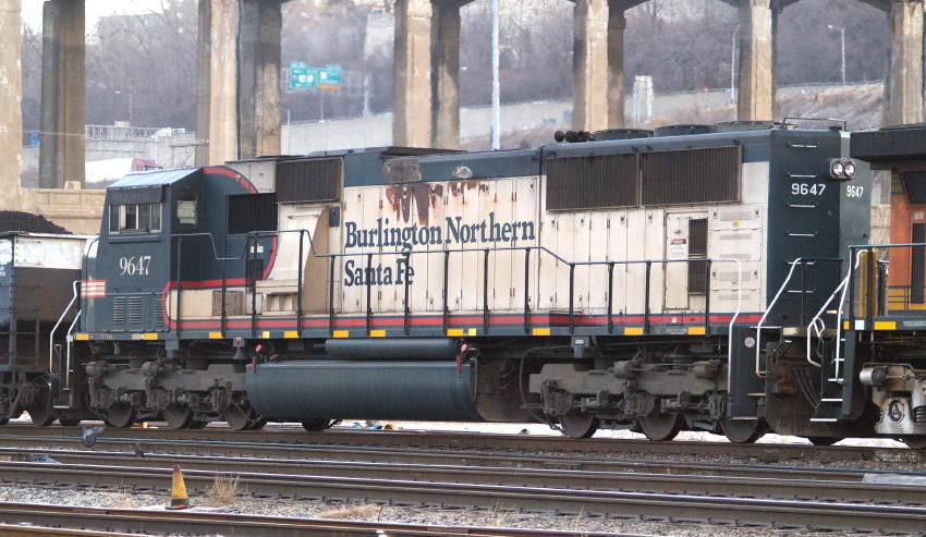 BNSF Executive Unit #9647: The GreatRails North American Railroad Photo Archive