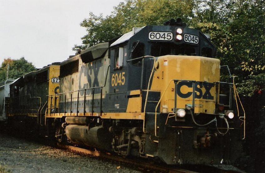 CSX #6045 Working Industrial Siding At CP-22: The GreatRails North American Railroad Photo Archive