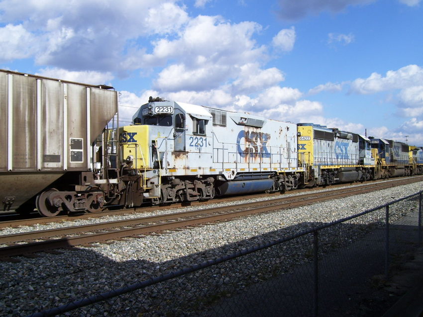 CSX # 2231 (Ex- L&N GP35): The GreatRails North American Railroad Photo Archive
