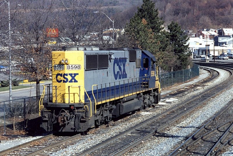 CSX #8598: The GreatRails North American Railroad Photo Archive