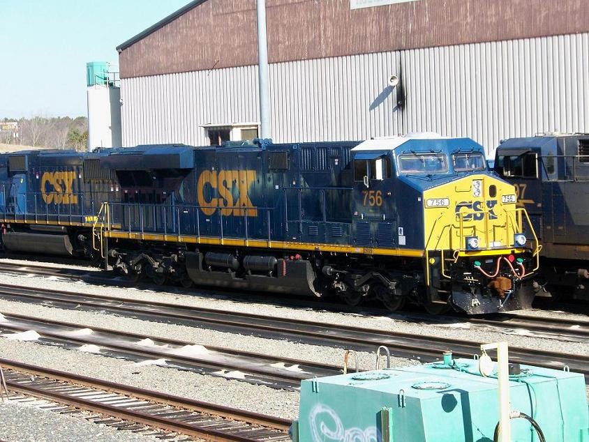 CSXT 756: The GreatRails North American Railroad Photo Archive