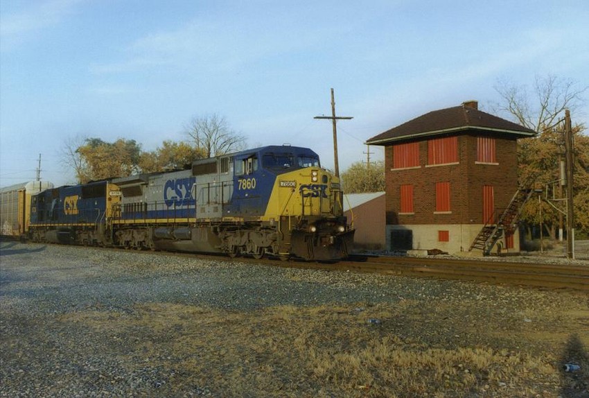 CSX 7860: The GreatRails North American Railroad Photo Archive