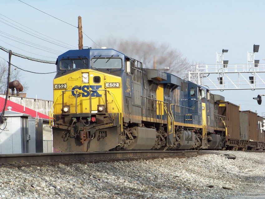 CSX # 452 ( CW44AC ): The GreatRails North American Railroad Photo Archive