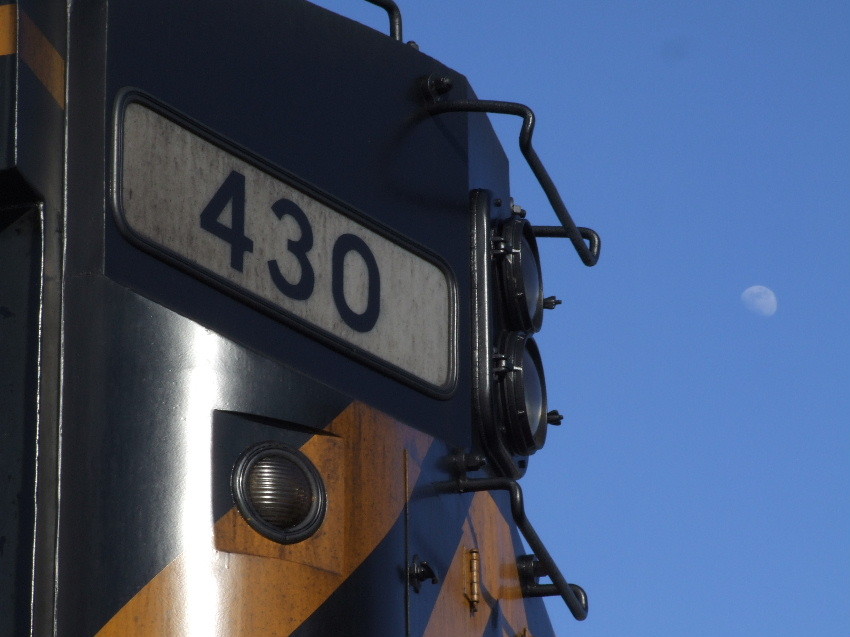 WNY&P 430 detail shot: The GreatRails North American Railroad Photo Archive