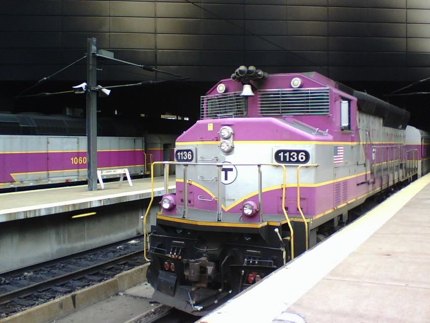 MBTA 1136: The GreatRails North American Railroad Photo Archive