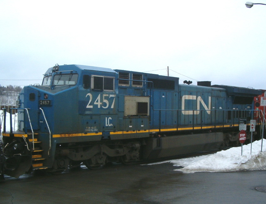 CN/IC #2457: The GreatRails North American Railroad Photo Archive