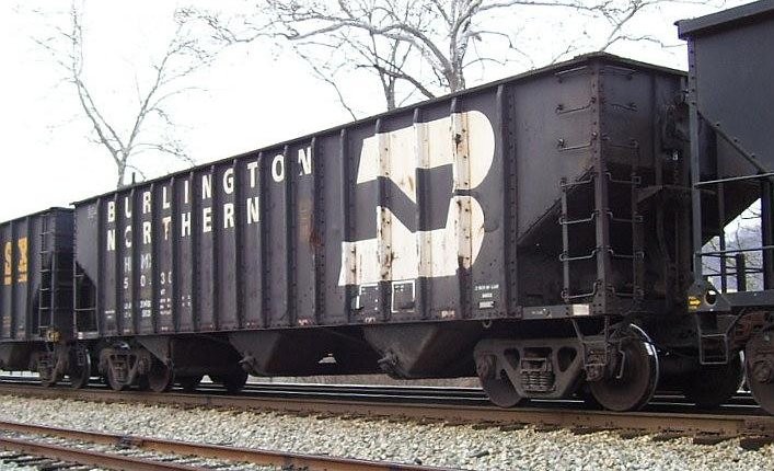 Ex- BN Coal Hopper: The GreatRails North American Railroad Photo Archive