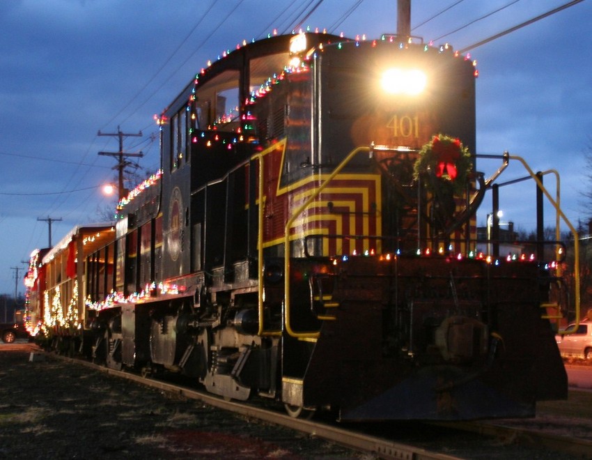 CMRR Christmas Train Unveiled: The GreatRails North American Railroad Photo Archive