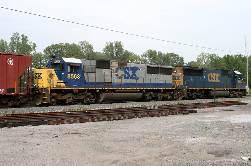 CSX 8563: The GreatRails North American Railroad Photo Archive