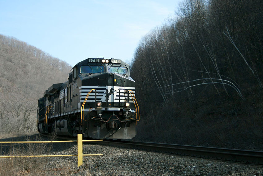 NS 9715 Tyrone PA: The GreatRails North American Railroad Photo Archive