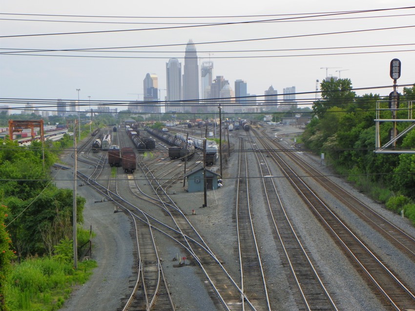Norfolk Southern Yard at Charlotte, NC.: The GreatRails North American Railroad Photo Archive