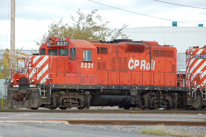 CP 8231 (GP9): The GreatRails North American Railroad Photo Archive