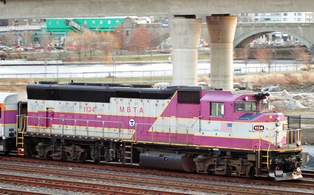 MBTA 1134: The GreatRails North American Railroad Photo Archive