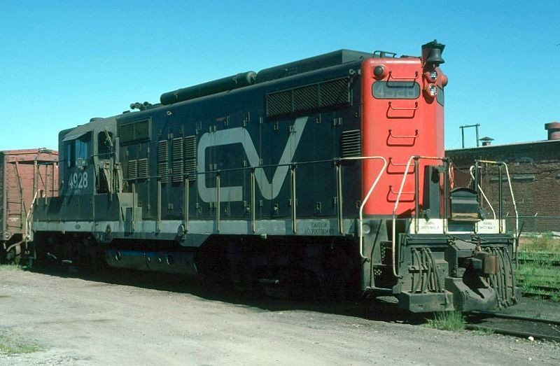 CV EMD GP9 No. 4928: The GreatRails North American Railroad Photo Archive