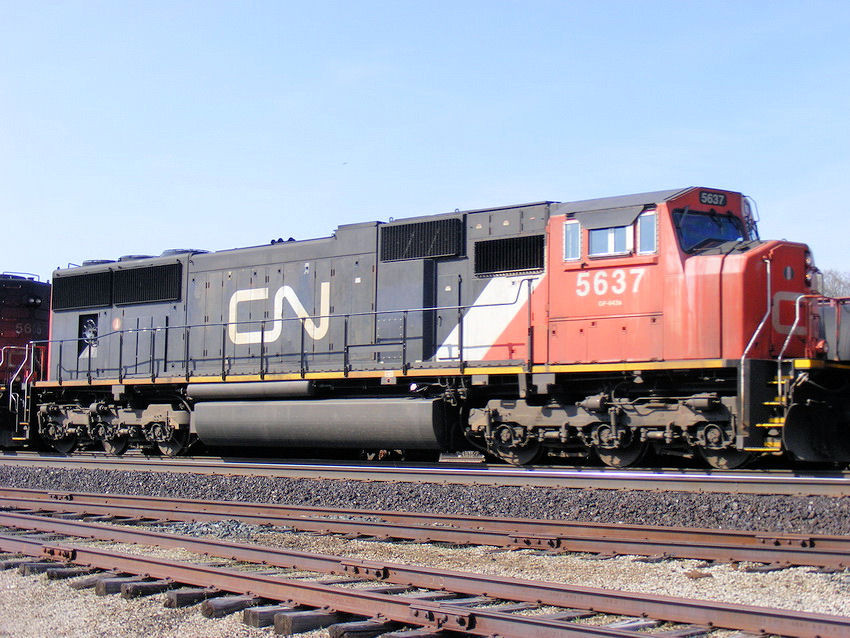 CN 5637: The GreatRails North American Railroad Photo Archive