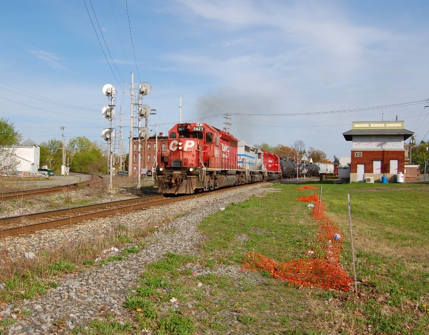CP 414 at Mechanicville, NY: The GreatRails North American Railroad Photo Archive