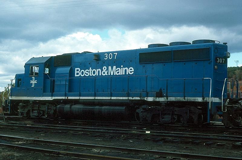 BM EMD GP40-2 No. 307: The GreatRails North American Railroad Photo Archive