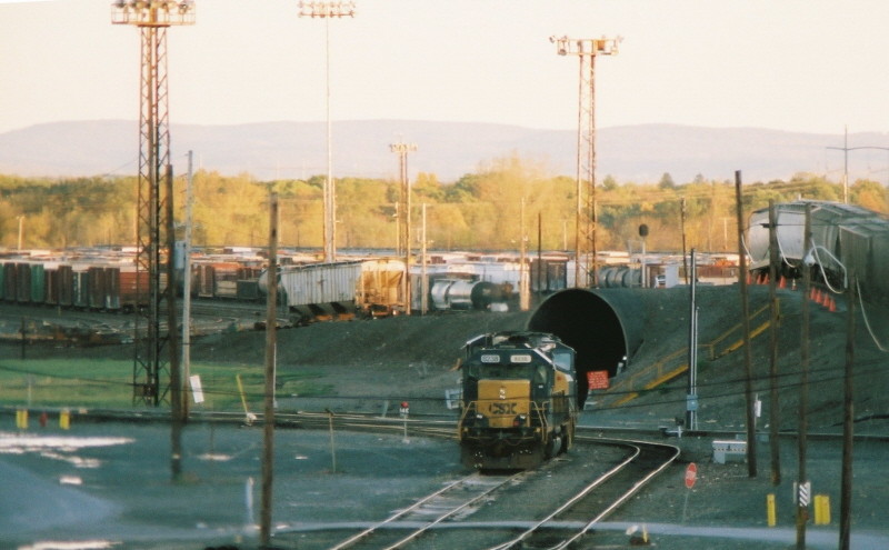 CSX Selkirk Yard Hump & Tunnel - Selkirk, NY: The GreatRails North American Railroad Photo Archive