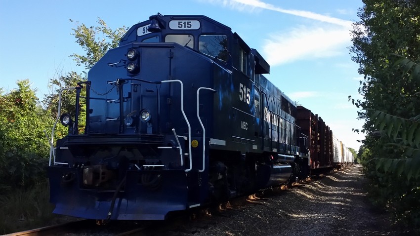 MEC 515 in Bow: The GreatRails North American Railroad Photo Archive