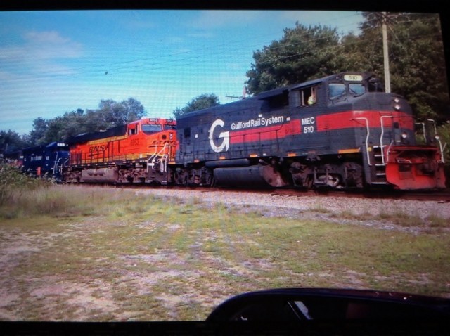 POED with a BNSF unit: The GreatRails North American Railroad Photo Archive