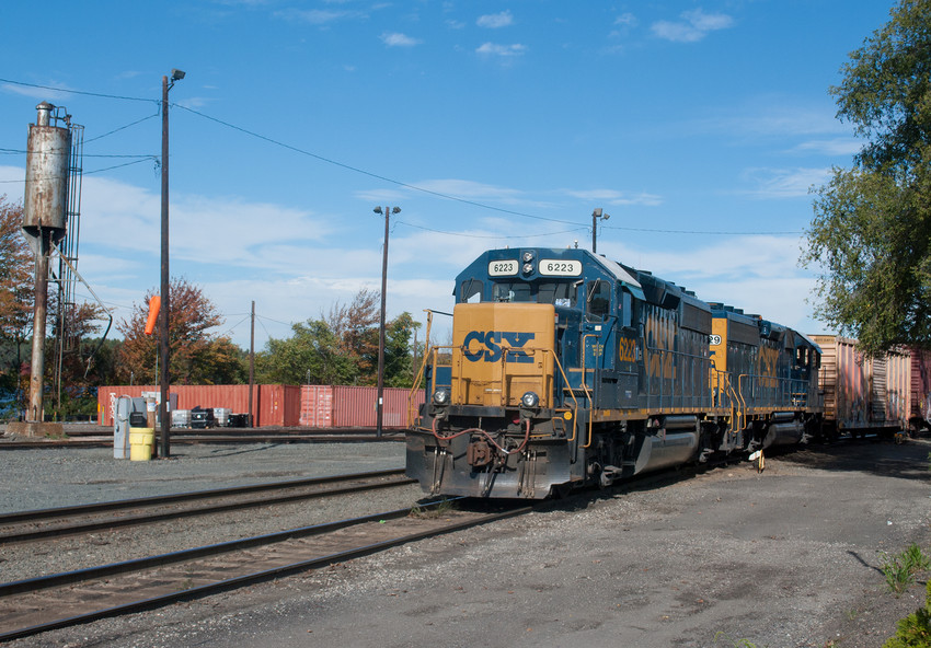 CSX Y120 Works North Yard: The GreatRails North American Railroad Photo Archive