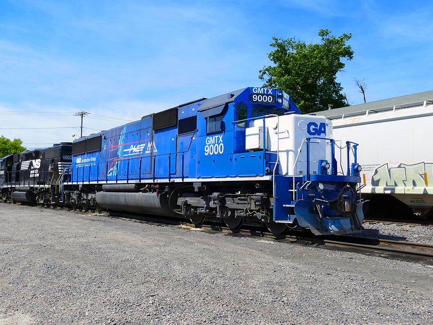 GMTX #9000 at Cortland, New York: The GreatRails North American Railroad Photo Archive