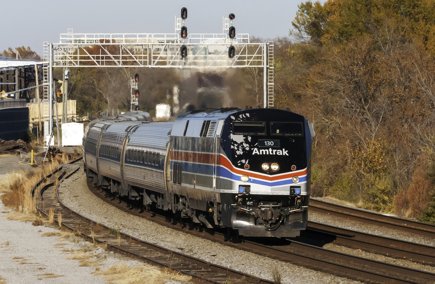 AMTK 130 Phase II Heritage P42DC at Arlington, VA: The GreatRails North American Railroad Photo ...