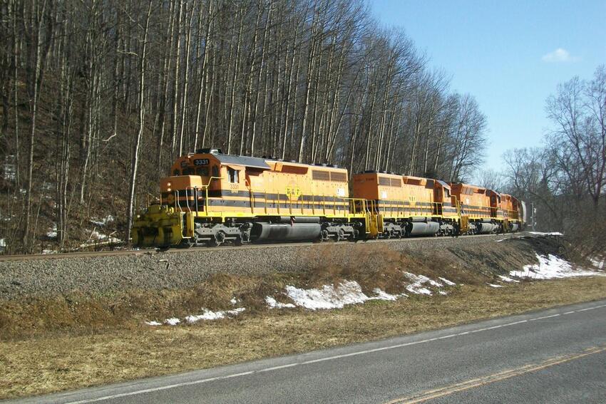 Rochester & Southern RR: Rock Glen, NY: The GreatRails North American Railroad Photo Archive