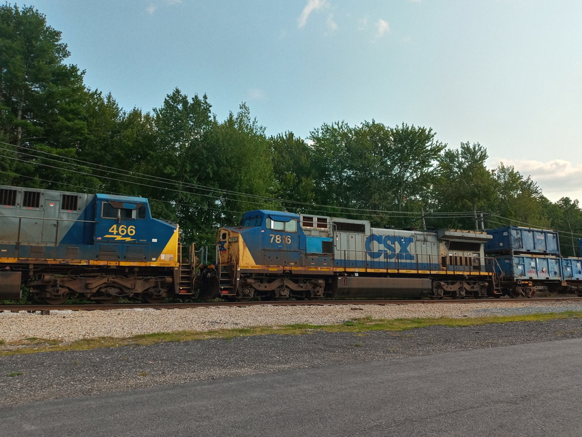 CSXT 7816: The GreatRails North American Railroad Photo Archive