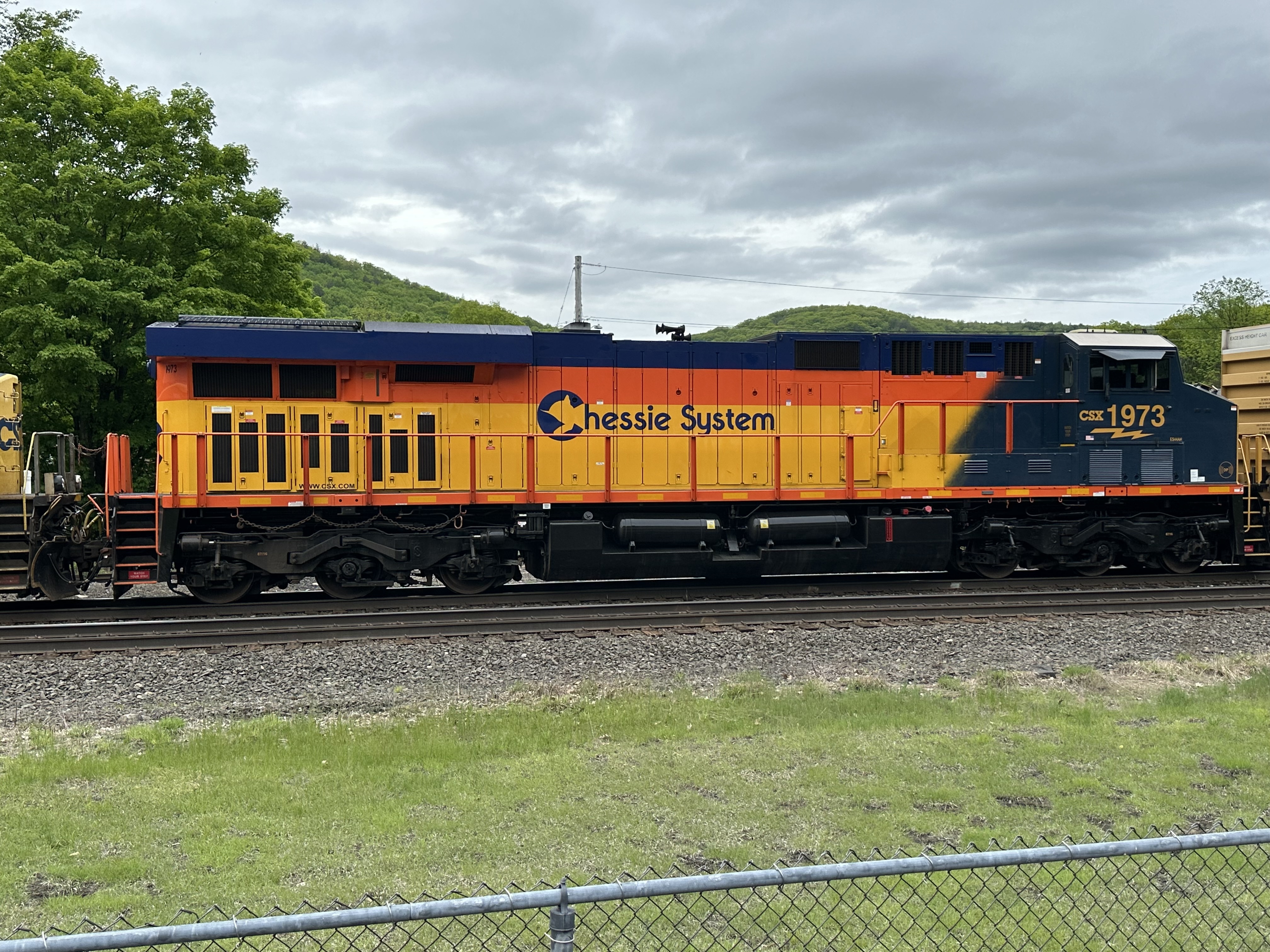 Chessie 1973 trails on M426: The GreatRails North American Railroad ...