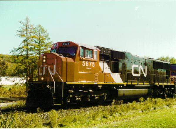Canadian National SD75I: The GreatRails North American Railroad Photo ...