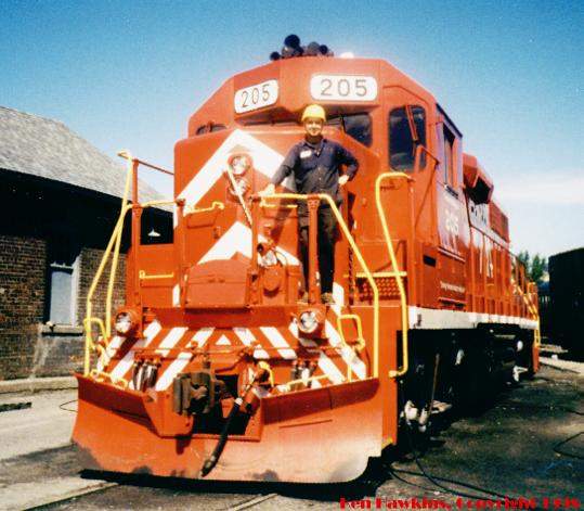VTR 205 at Burlington, Vermont: The GreatRails North American Railroad ...