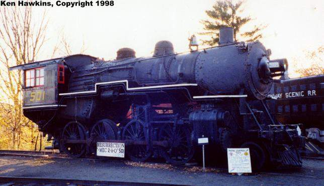 Maine Central's 501 at North Conway, NH.: The GreatRails North American ...